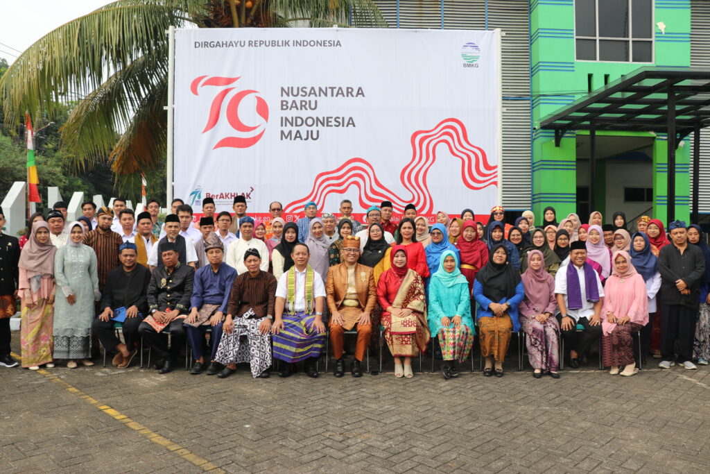 UPACARA HUT RI Ke-79: Nusantara Baru, Indonesia Maju - BMKG Provinsi Banten